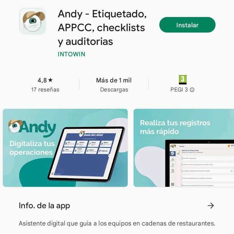 Instalar o descargar Andy a través de Google Play (recomendado)